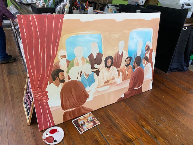 A New Last Supper – Facing Jesus